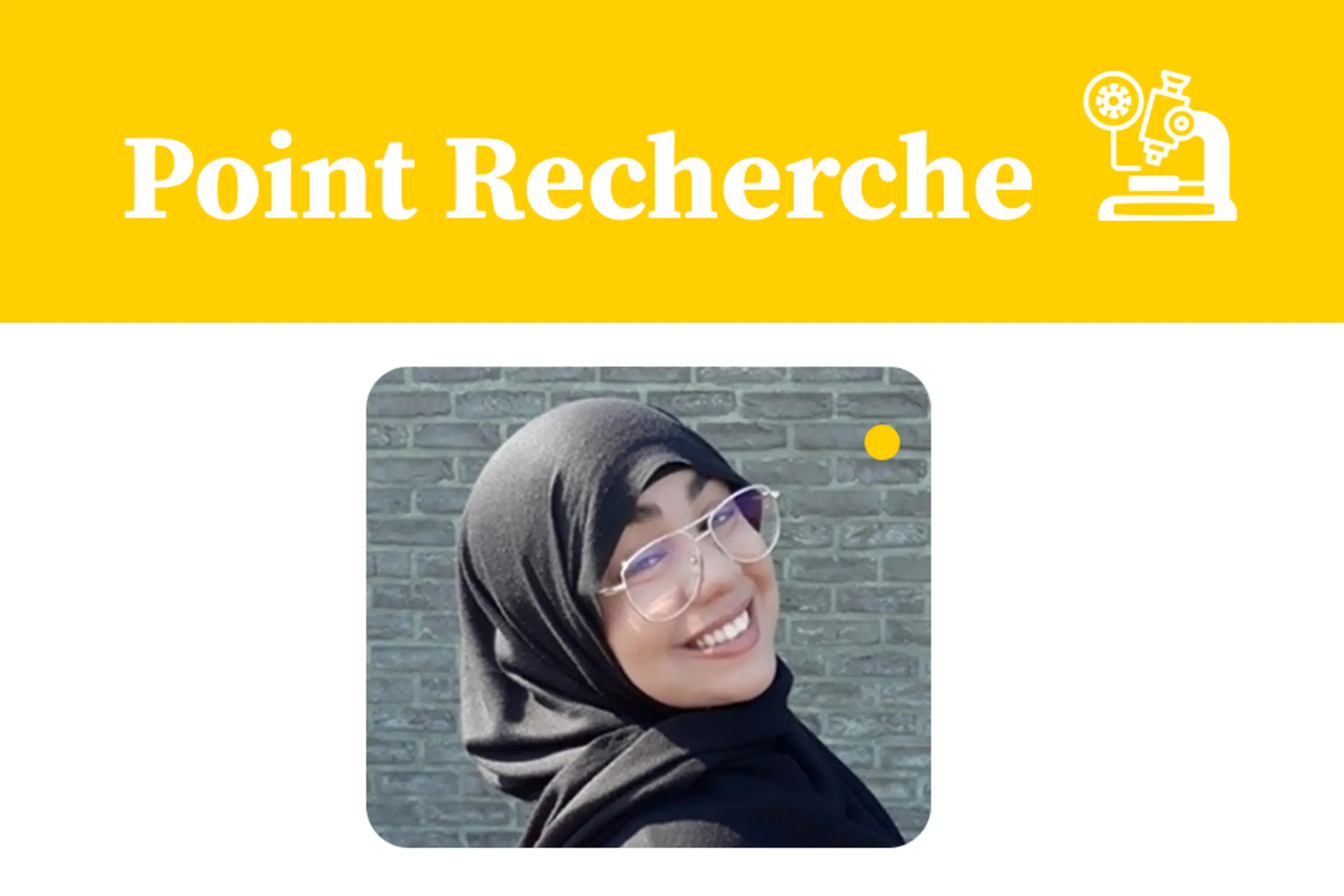 Point recherche du 27 mars - Kawtar El Abdellati | Actualités | Fondation FondaMental